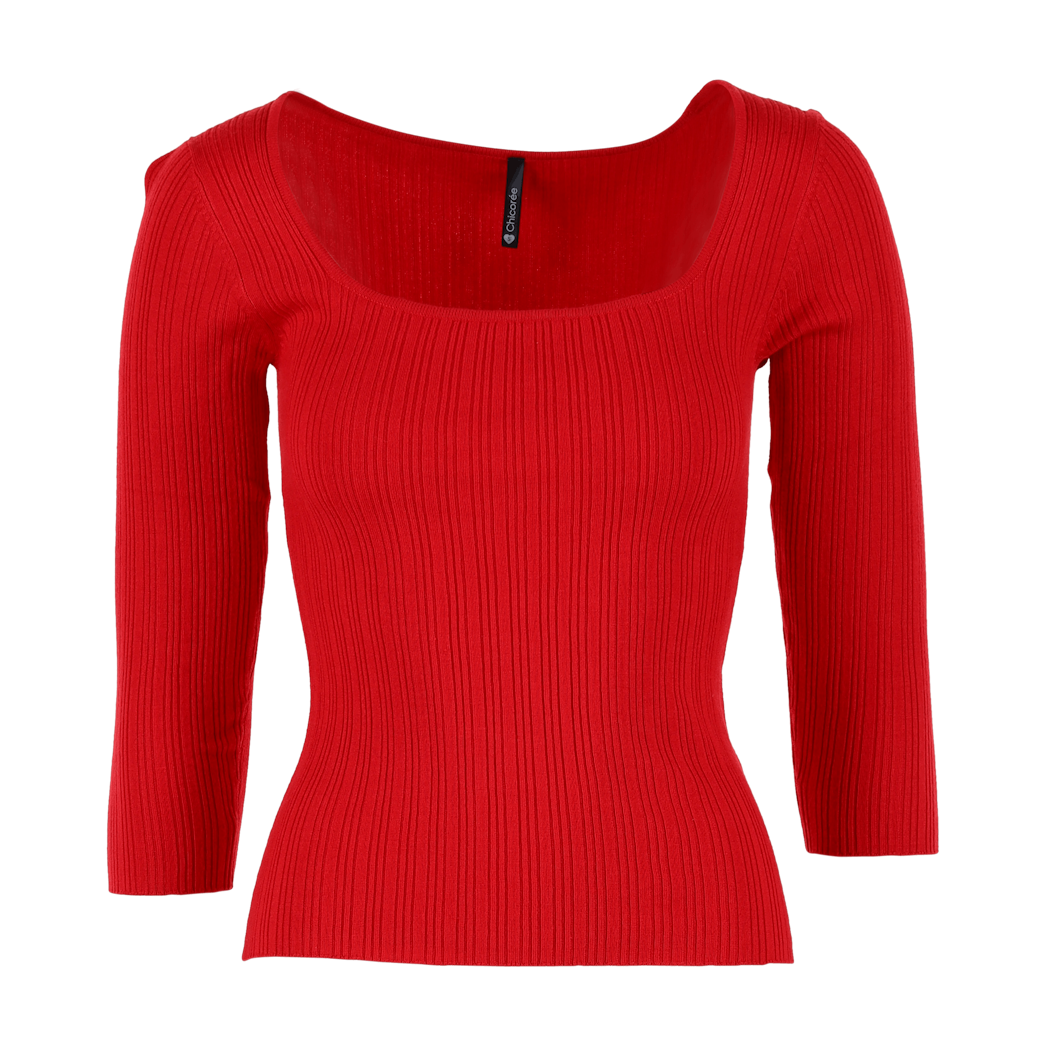 Pulls Riri Pullover En Rot Red CHF 8 95 Pour Femme Chicor e pulls-riri-pullover-en-rot-red-chf-8-95-pour-femme-chicor-e