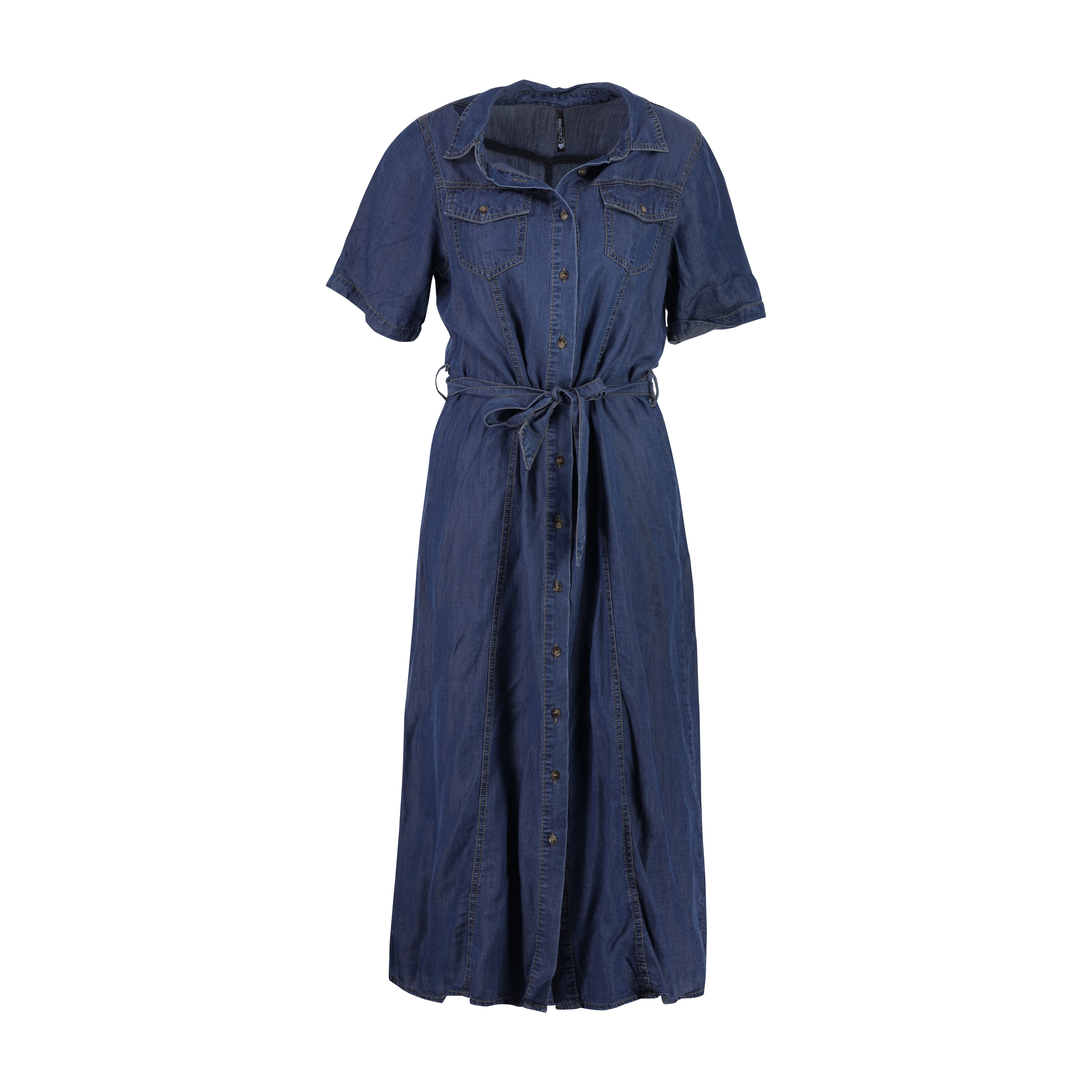 Robes: Yade Kleid en Dark Denim CHF 19.95 pour femme | Chicorée