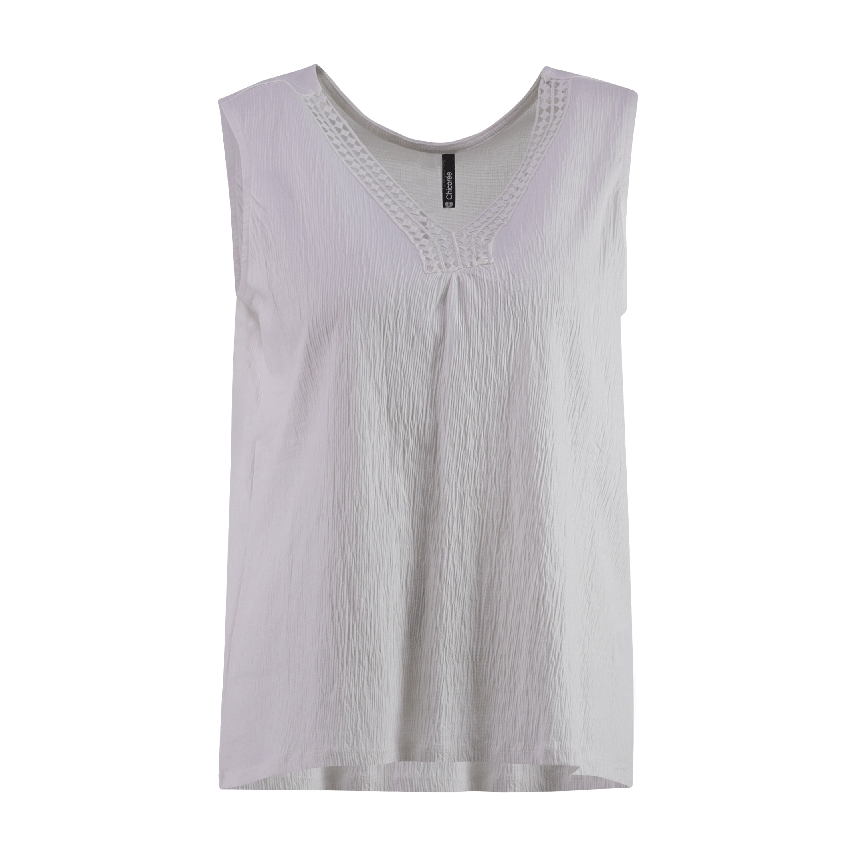 Shirts: Tatu Lace Top en Sel CHF 7.95 pour femme | Chicorée