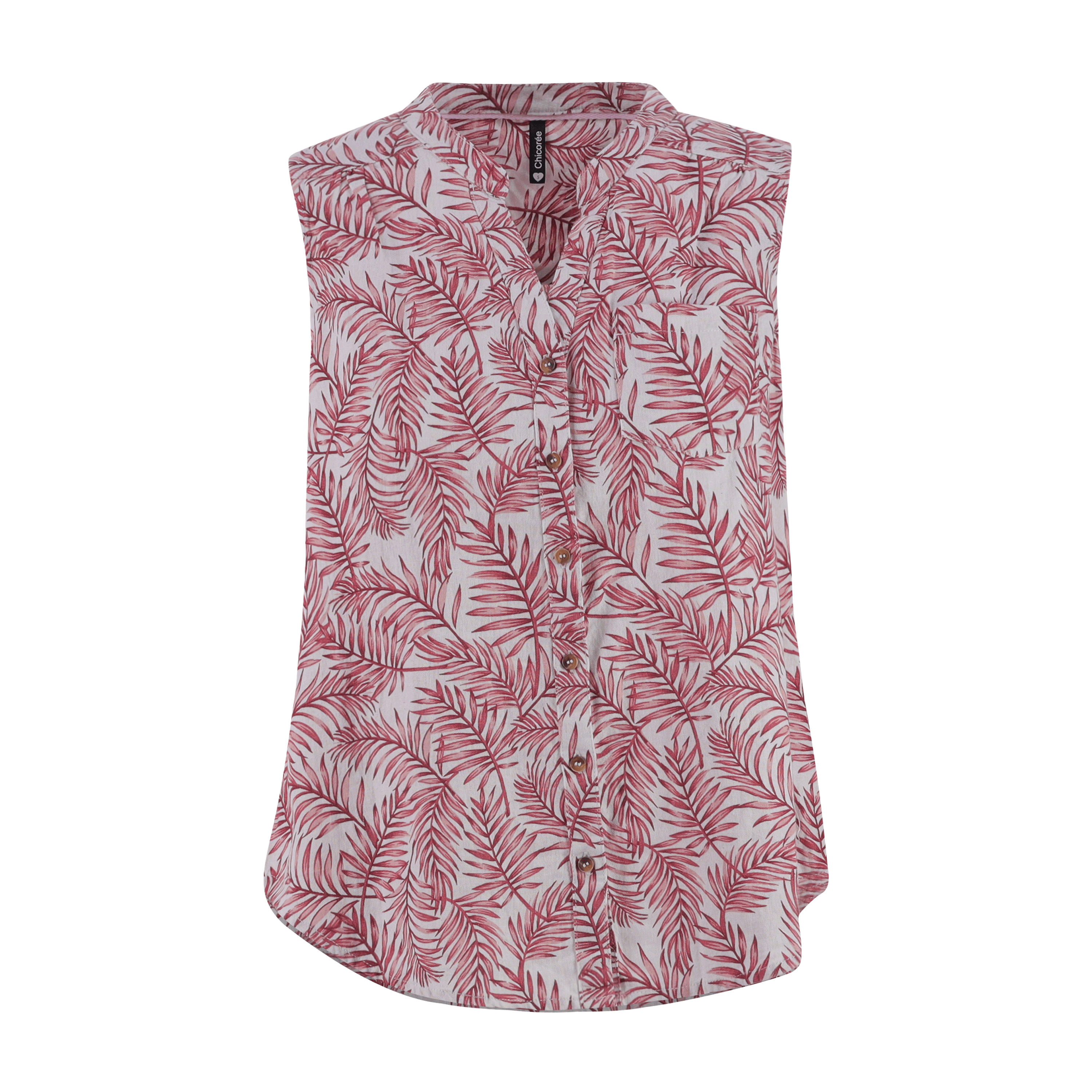 Blusen: Lala Print Bluse in Berry CHF 7.95 für Frauen | Chicorée