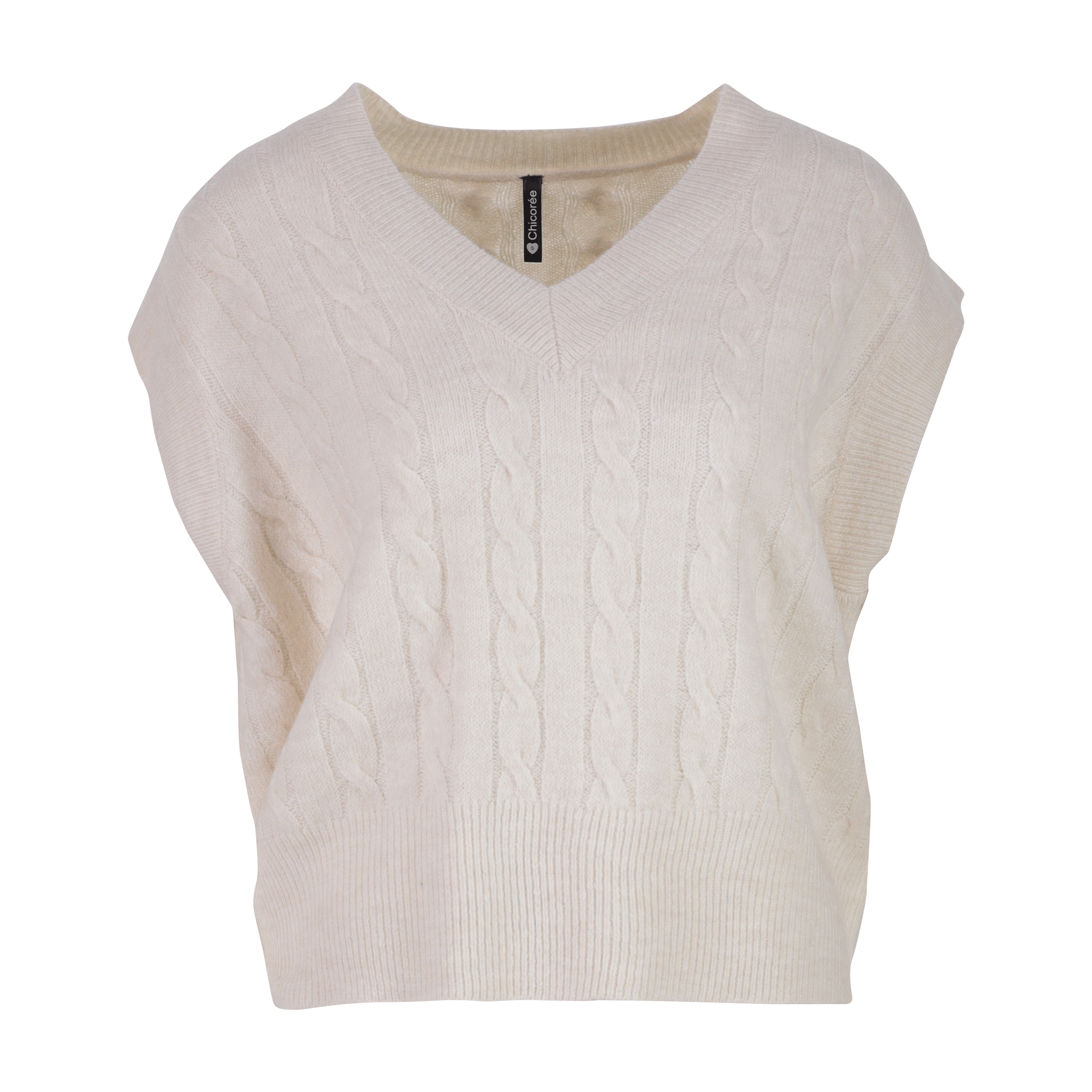 Strick Pullover: Martha Pullunder in Ecru CHF 9.95 für Frauen | Chicorée