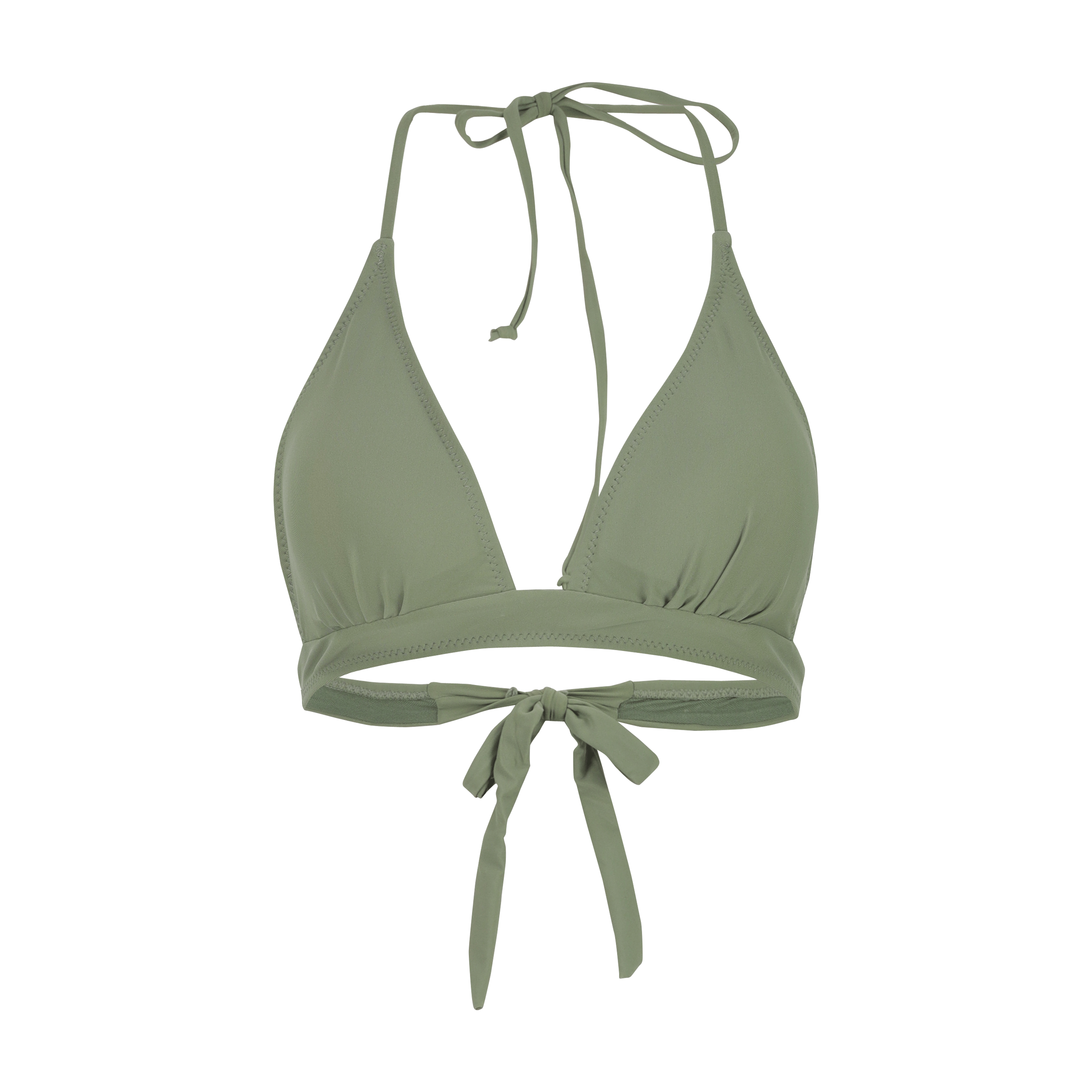 Bademode: Noemi Bk Top Uni in Khaki CHF 5.95 für Frauen | Chicorée